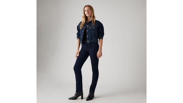 Mørk blå 724™ High Rise Straight Jeans | Dame | Bukser - Jeans Levi’s®